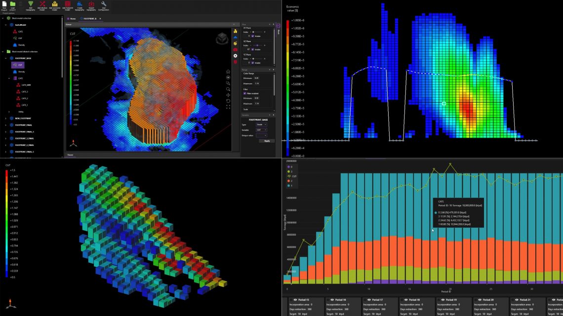 Maptek - Maptek unveils new strategic panel caving application