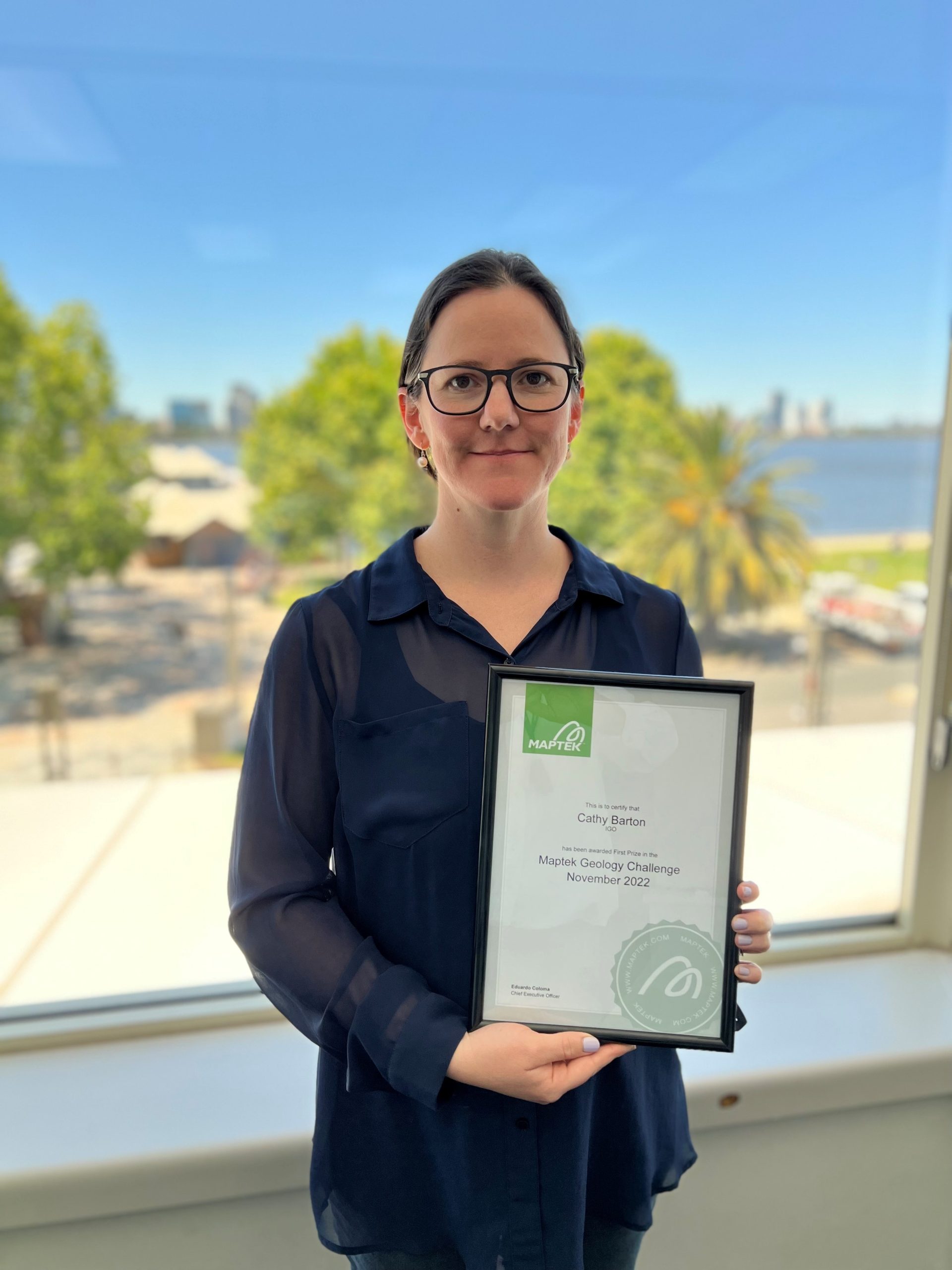 Maptek - Maptek geology champions win on innovation