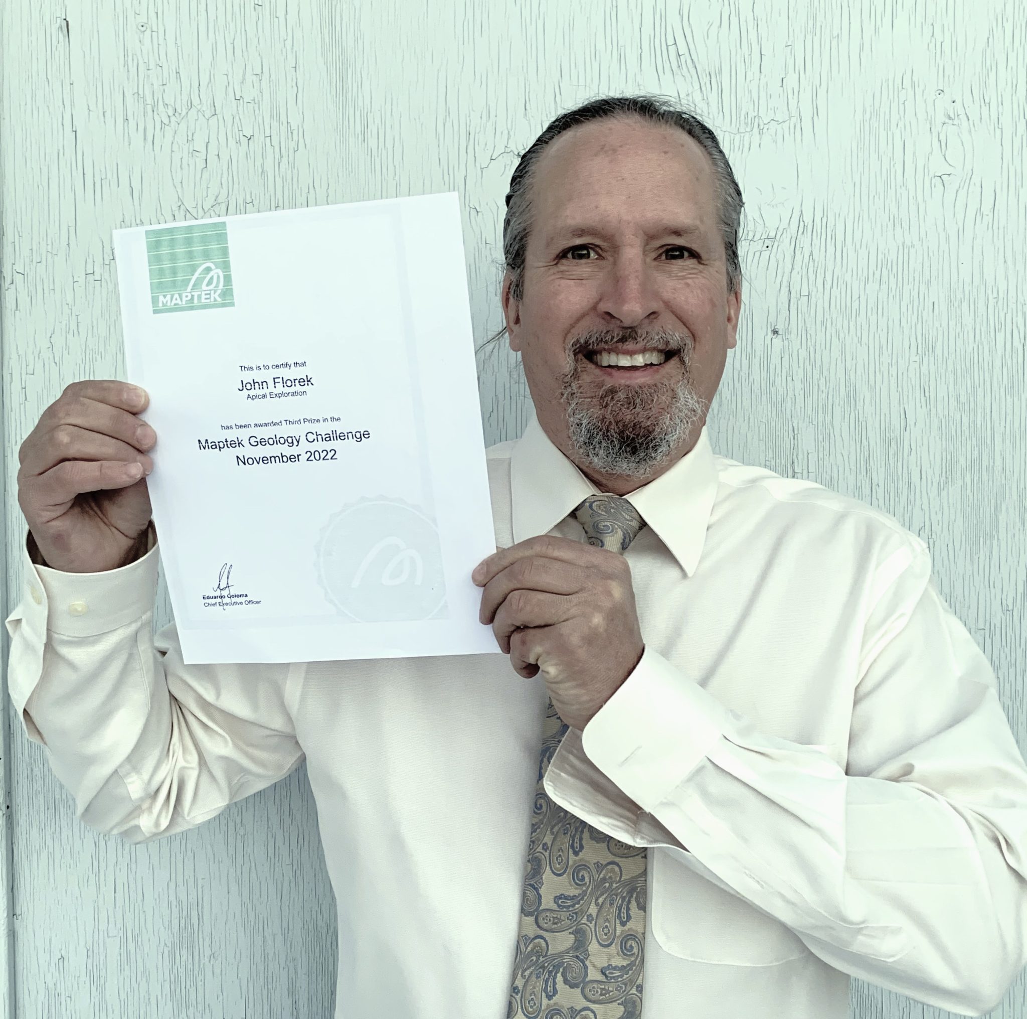 Maptek - Maptek geology champions win on innovation