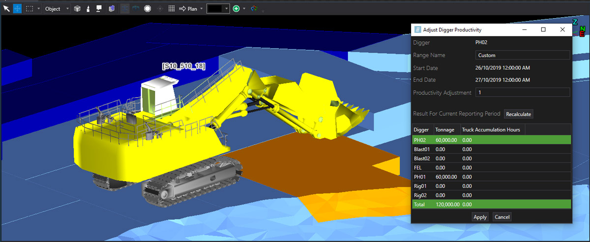 Maptek - Detailed short term scheduling