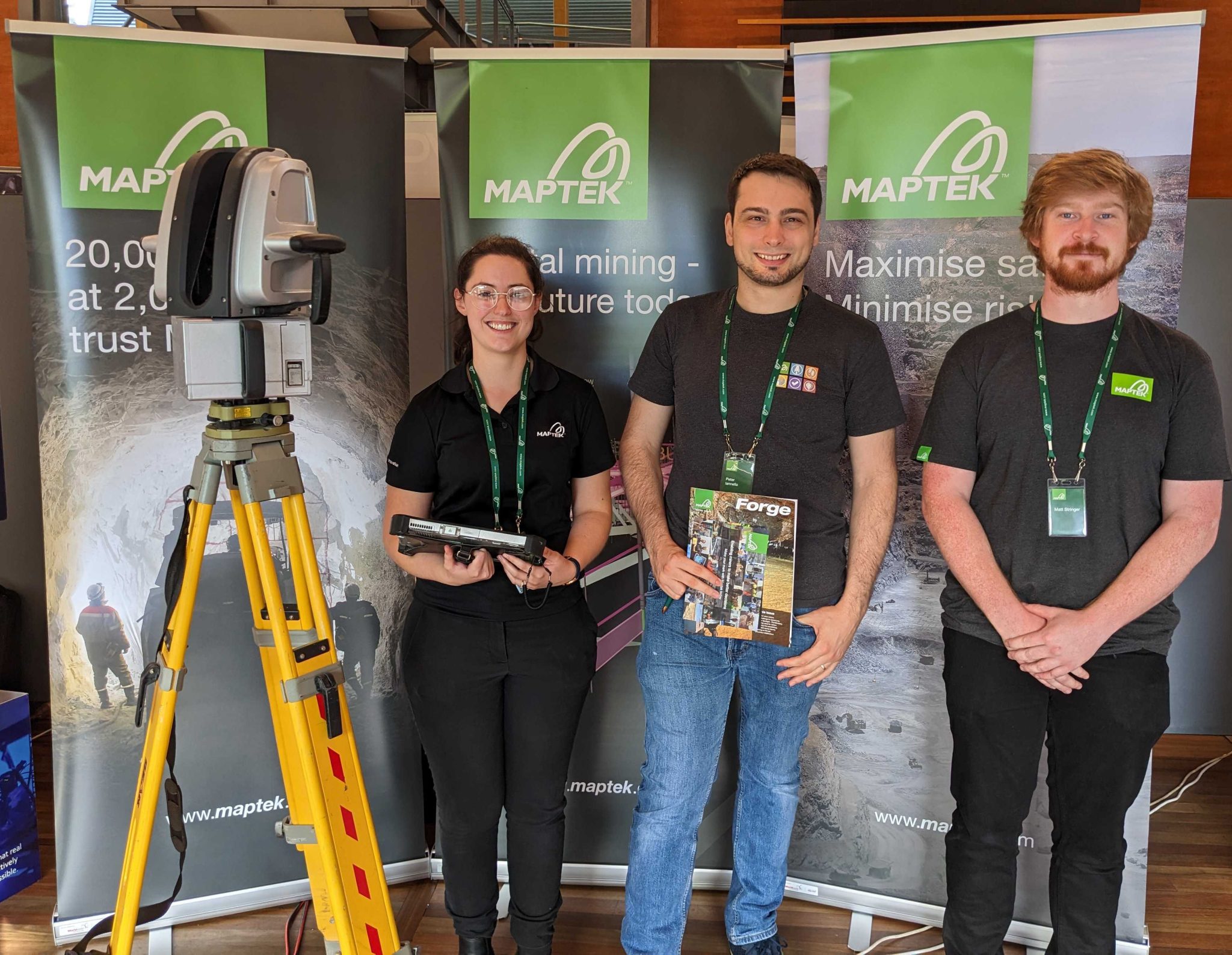 Maptek - Maptek careers showcased at industry events
