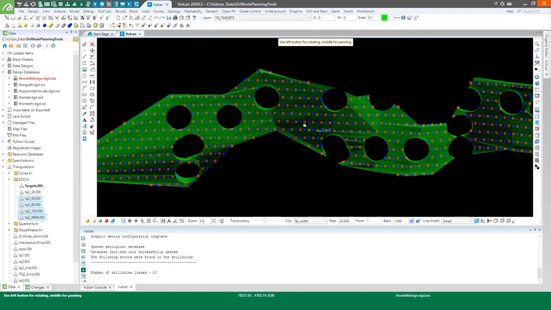 Maptek - Enhanced drillhole planning