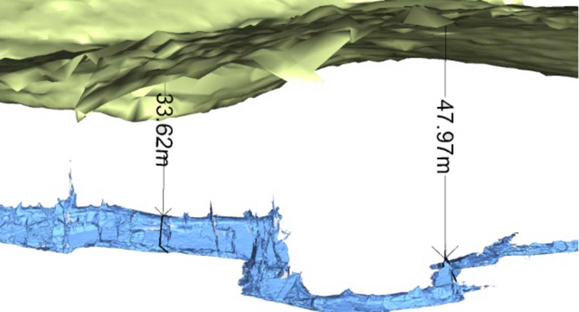Maptek - Managing safety in limestone caves