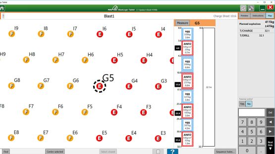 Maptek - Scaled depth of burial for optimal blasts