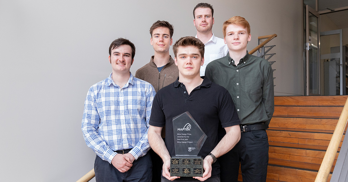 Maptek - Mine design students prove smarter together