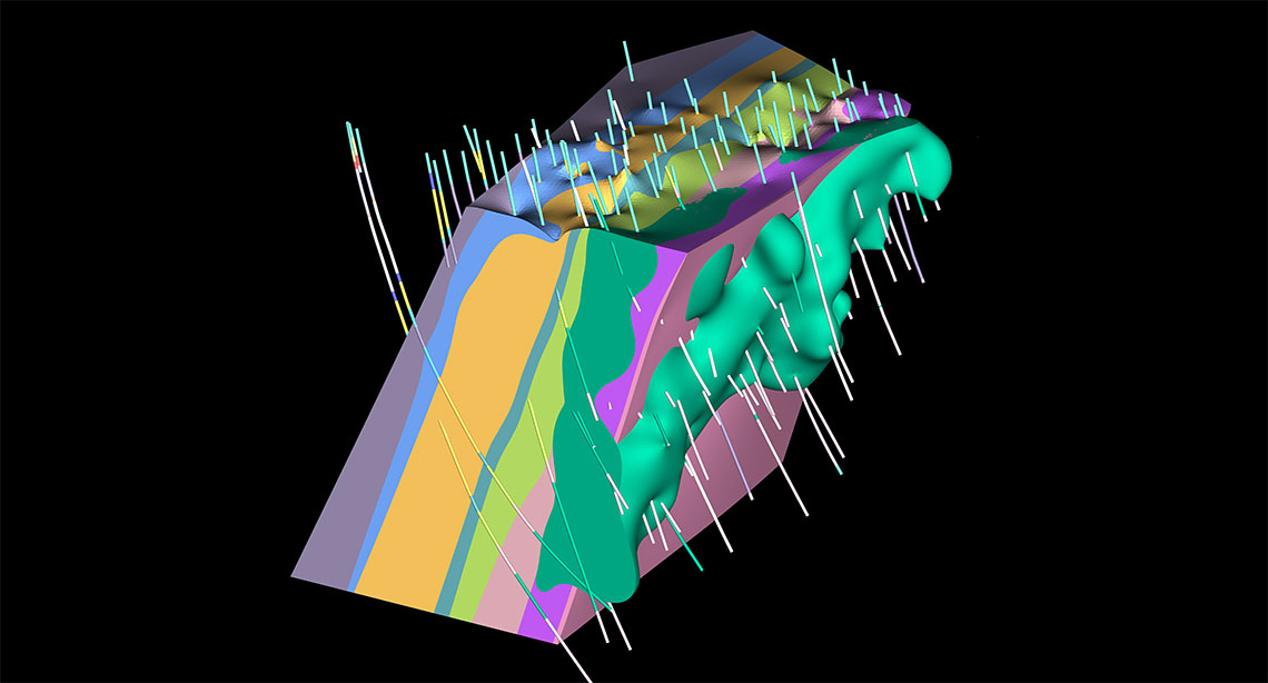 Maptek Enhanced Implicit Geological Modelling