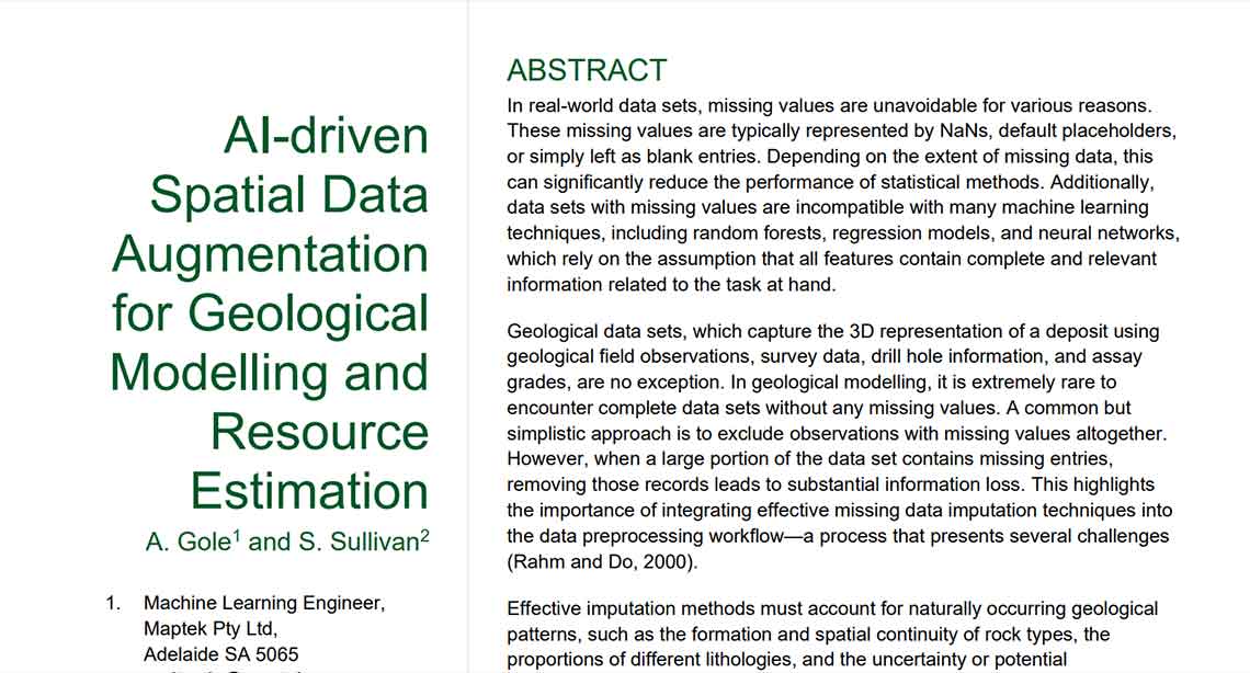 Maptek - Case Studies